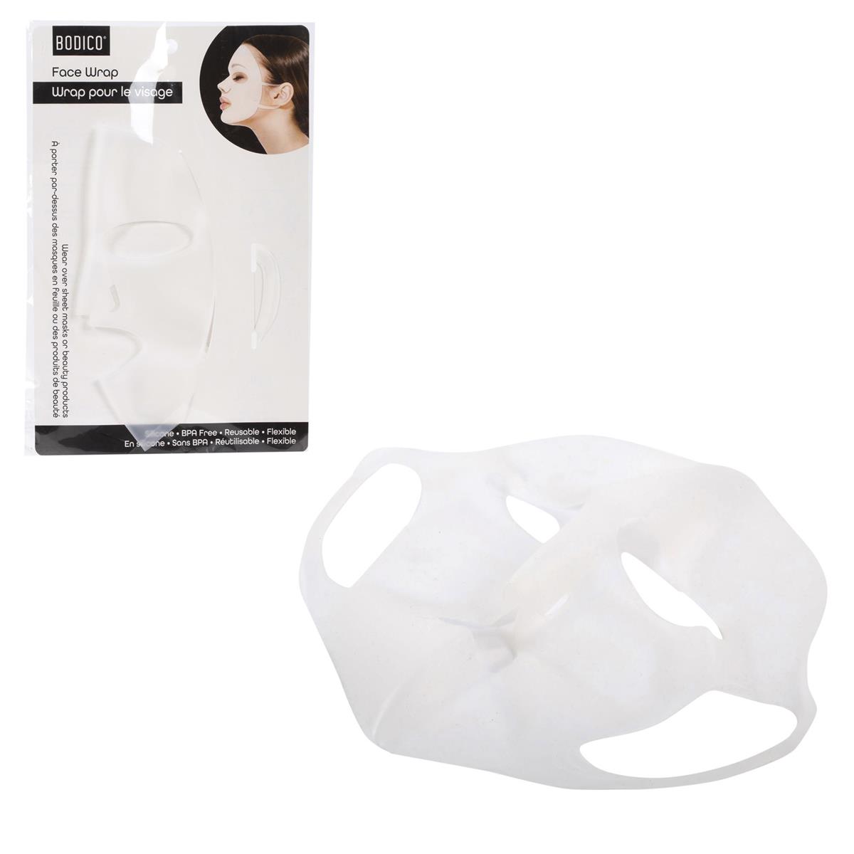 Bodico, Silicone Sheet Mask Cover header w/ opp bag