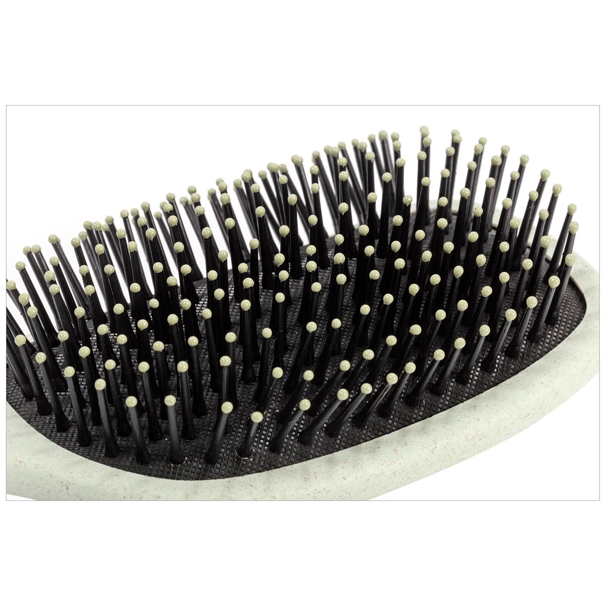 Bodico, Wheat Straw Padded Hairbrush, kraft box