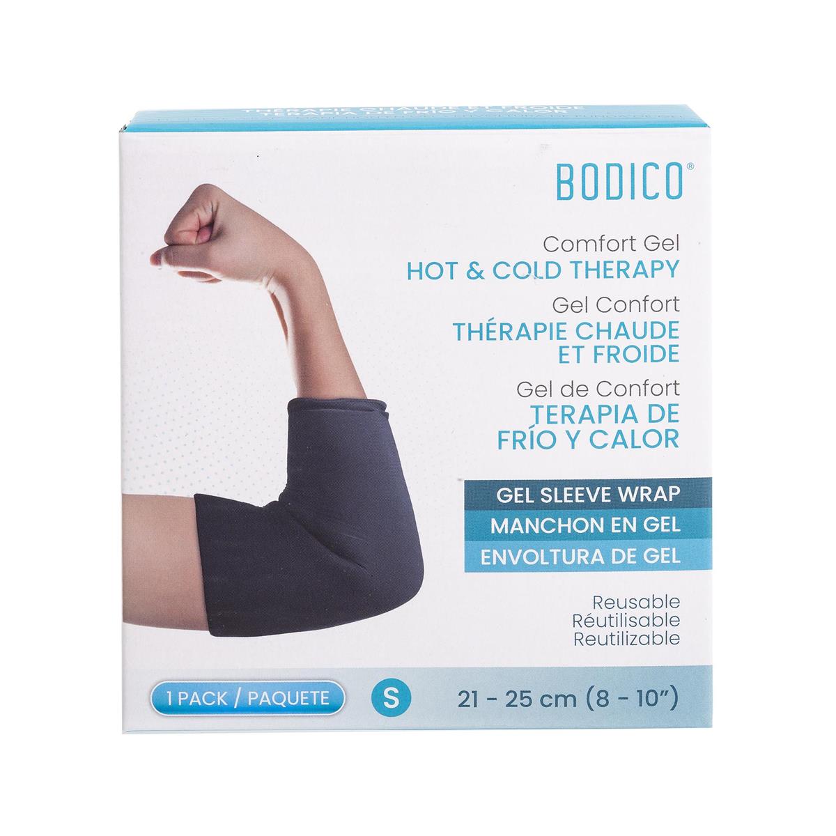 Bodico, Sml Sleeve Gel Wrap (elbow) hot & cold therapy, col box