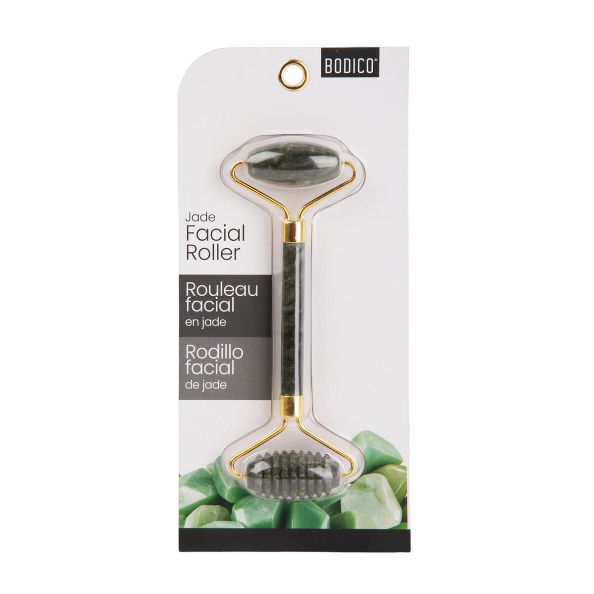 Bodico, Jade Facial Roller , Dual-Sided, bc