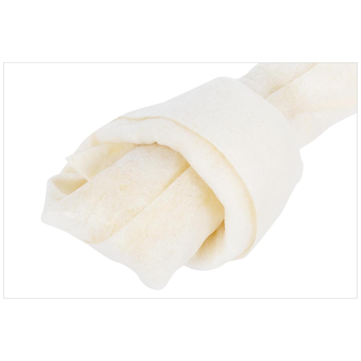 Mr. Bone 8" Bleached Rawhide Bone,