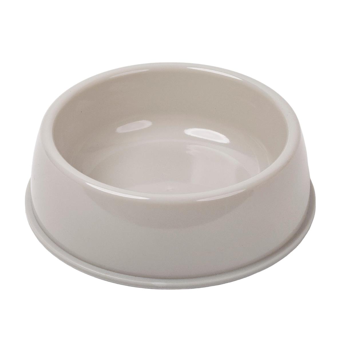 2Pcs PAWS 7" Dia. Pet Bowl, 2 Asst. Colour, label