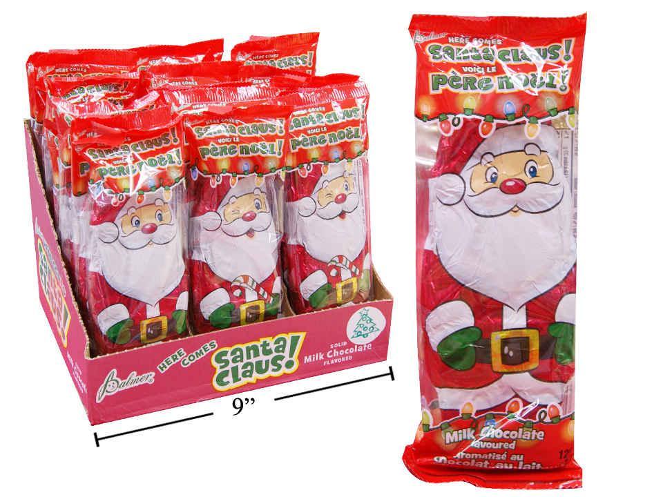Palmer Milk Chocolate Flavoured "Classic Santa", 113g, 24 Bags/PDQ