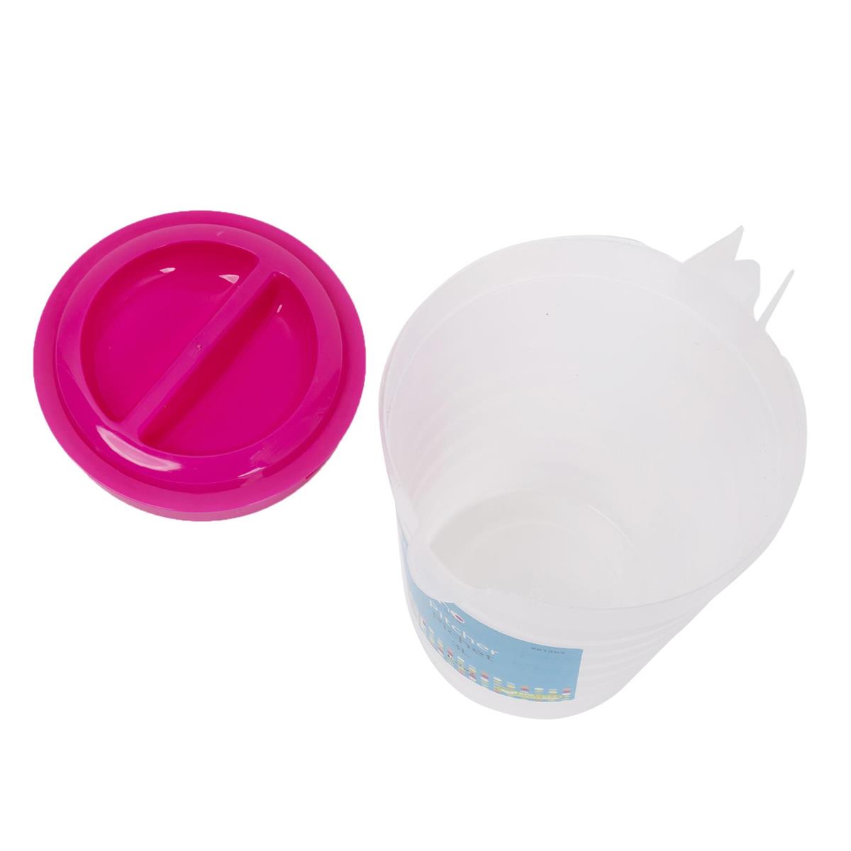 Luciano 3L Deluxe Pitcher w/Lid, 3asst. Colours w/Lids, label