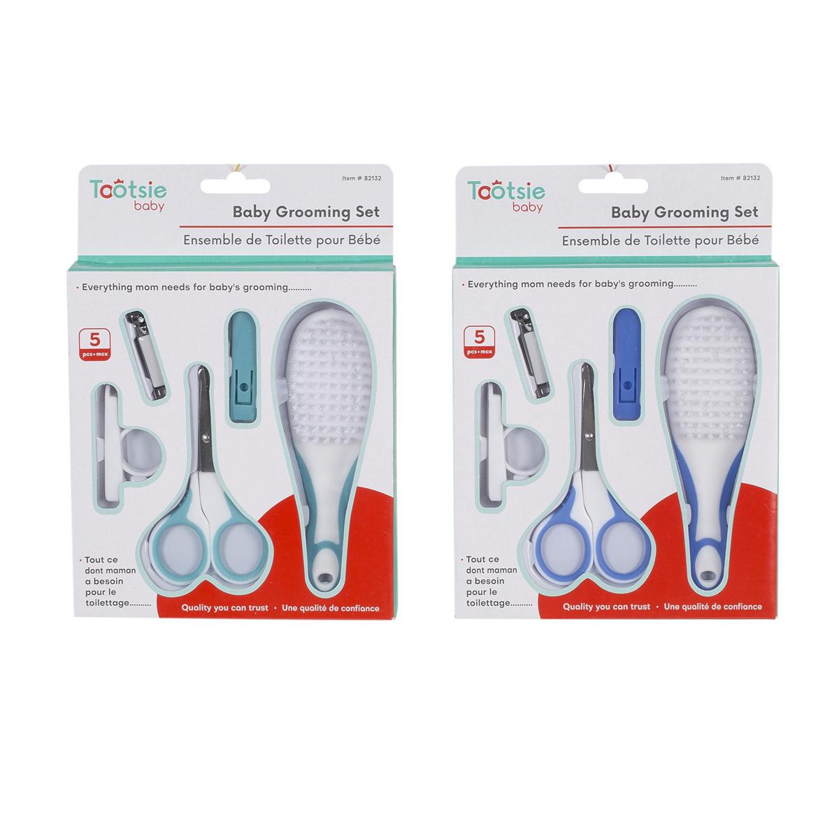 Tootsie Baby, Baby Grooming Set, 2 asst. cols.,window box
