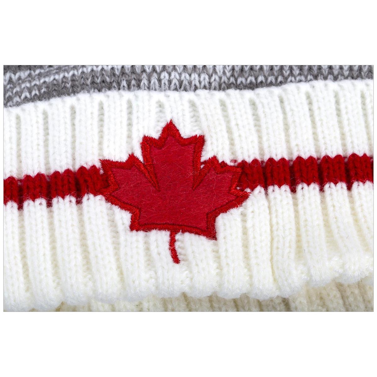 Cozywear Adult Thermal Insulated Canada Beanie Hat w/Brushed Lining,