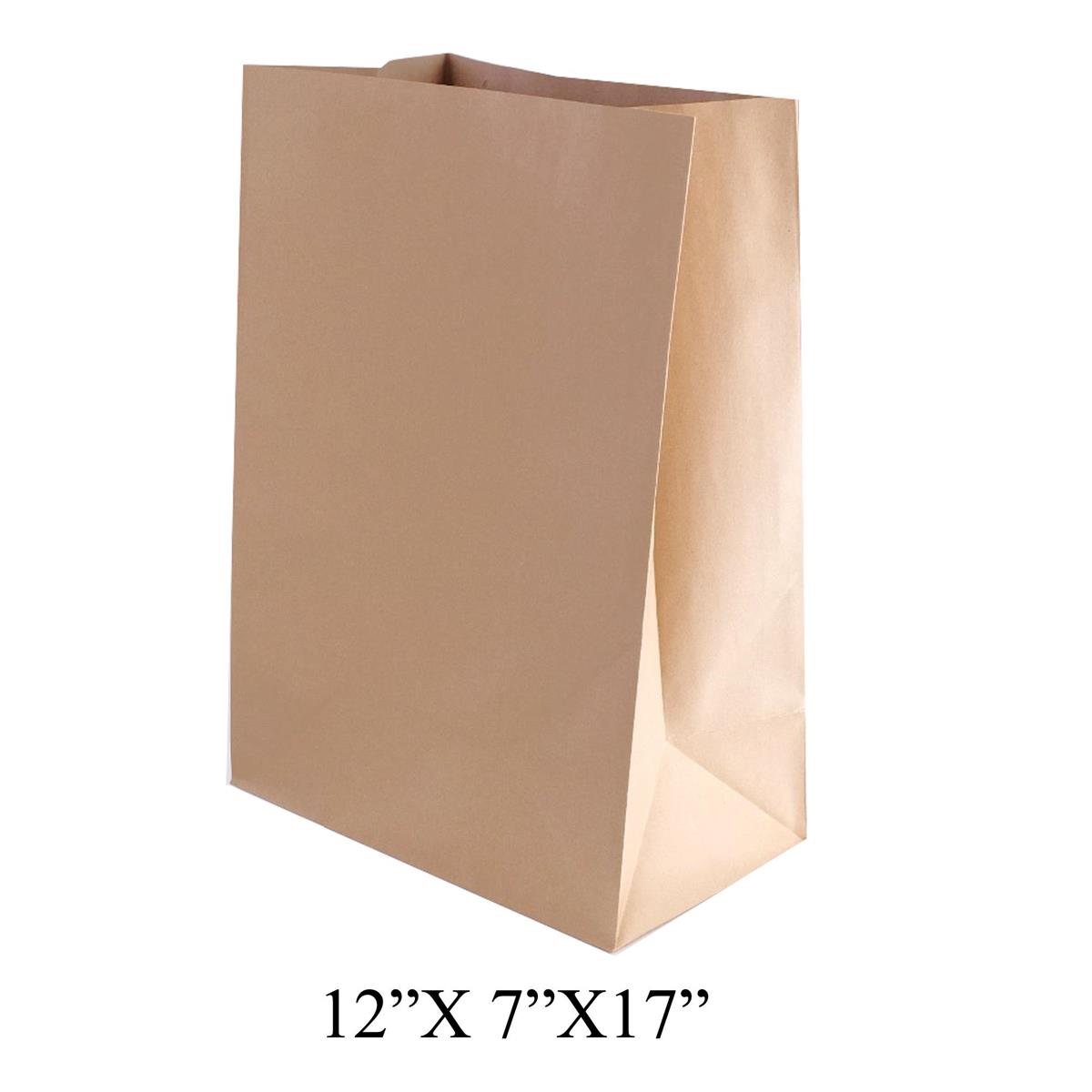 Brown Paper Bag Large Size UPC N A 12 X 7 X 17 Brown Paper Bag Large Size UPC N A 12 X 7 X 17