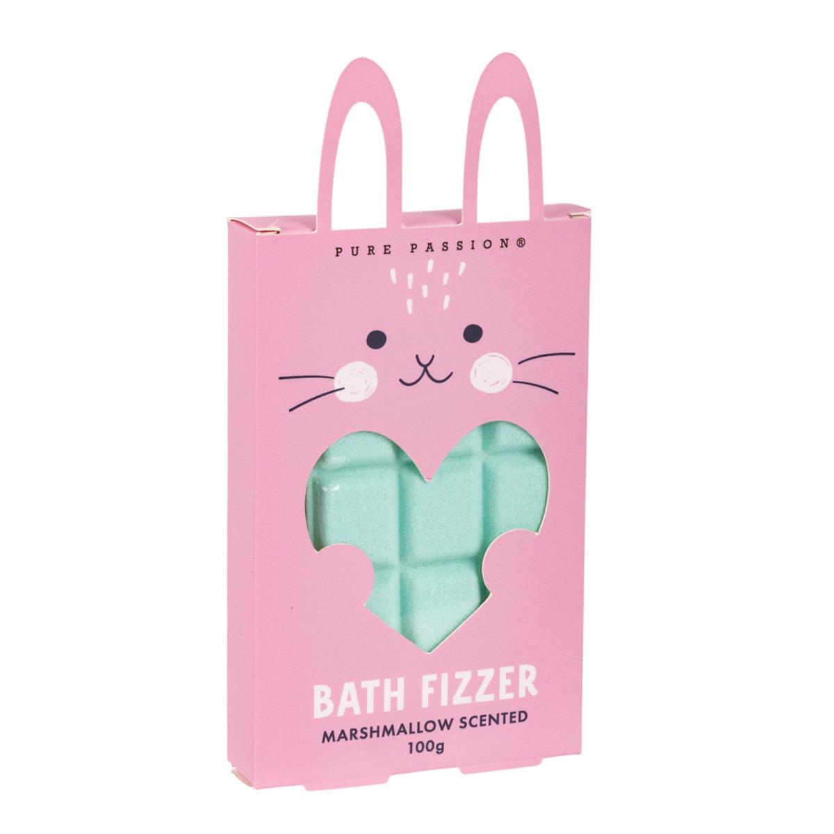 PP 100g Choco Style Bath Fizzers Easter Bunny Carton
