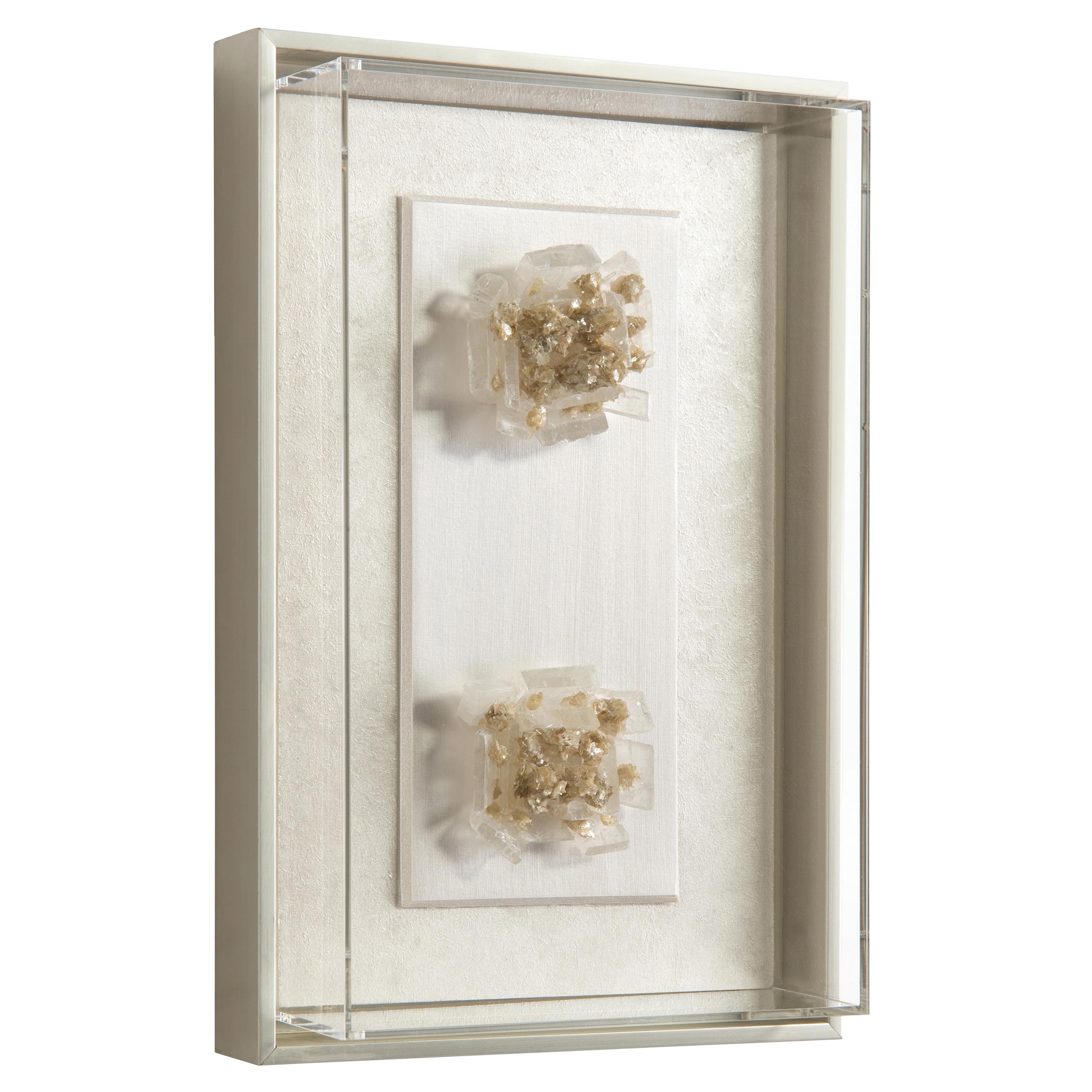 11.25Wx17.25Hx3D CALCITE SHADOW BOX II