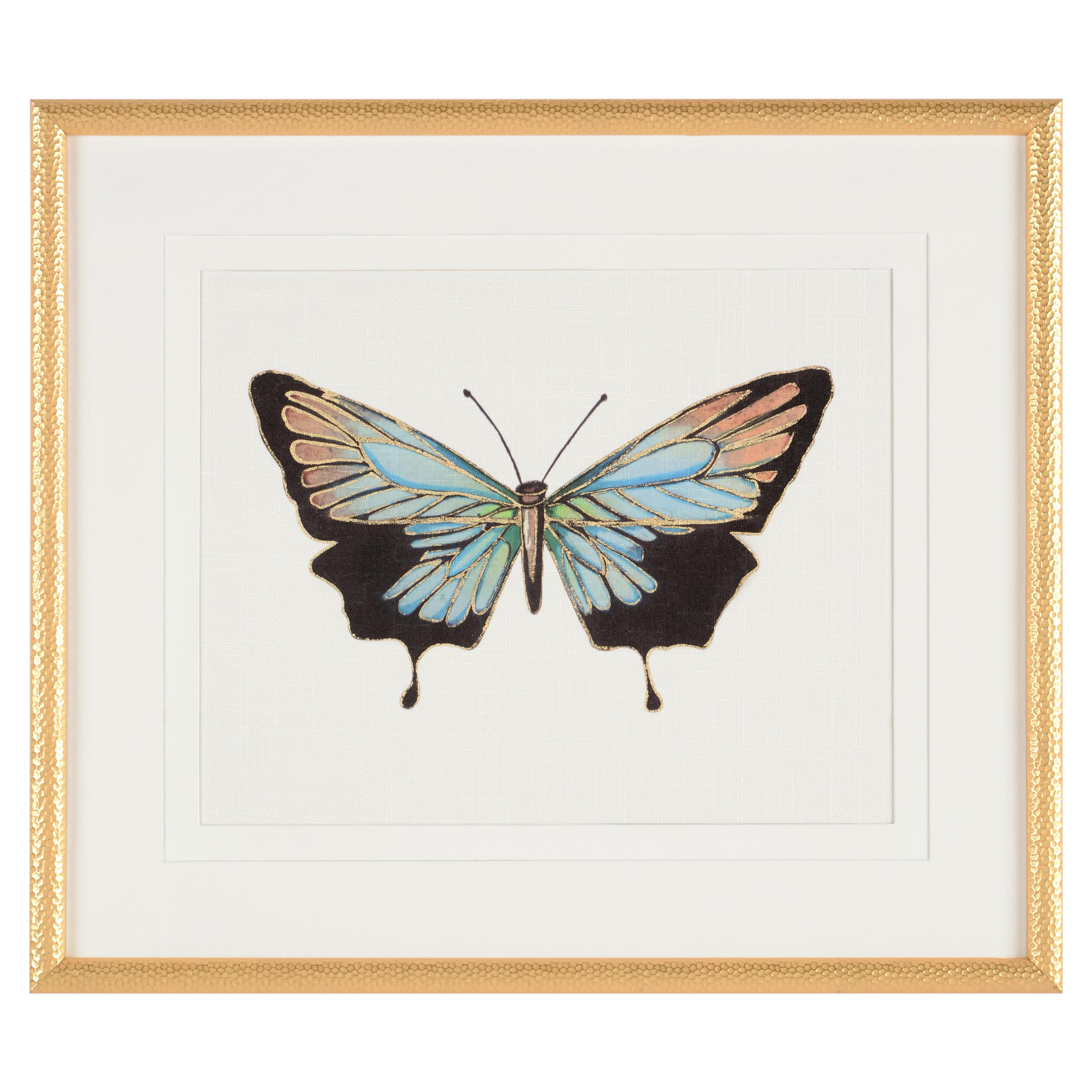 04-29"W X 25"H X 1.5"D BEAUTIFUL WINGS I