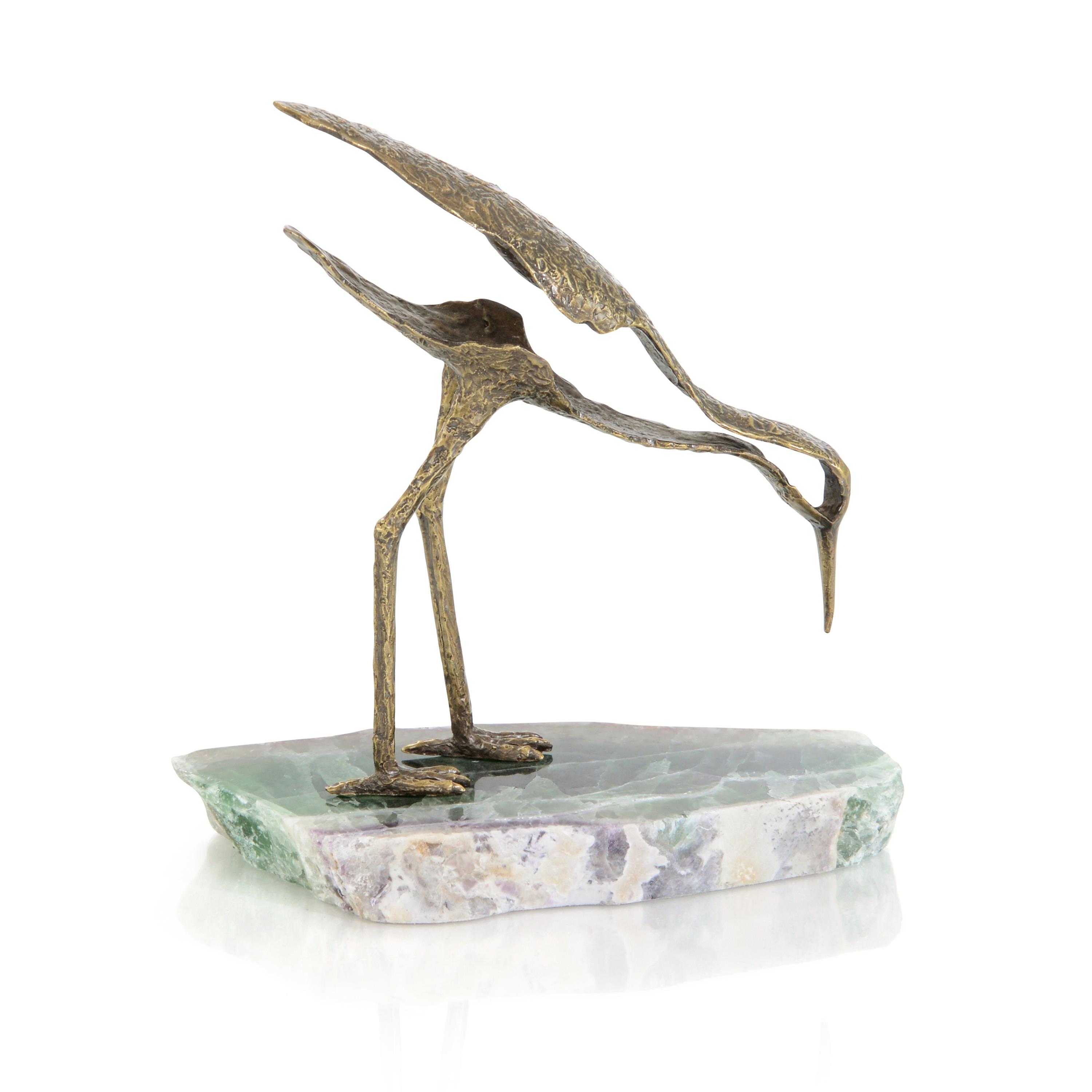 04-9.75Hx9Wx4.25D AVIAN SCULPTURE II