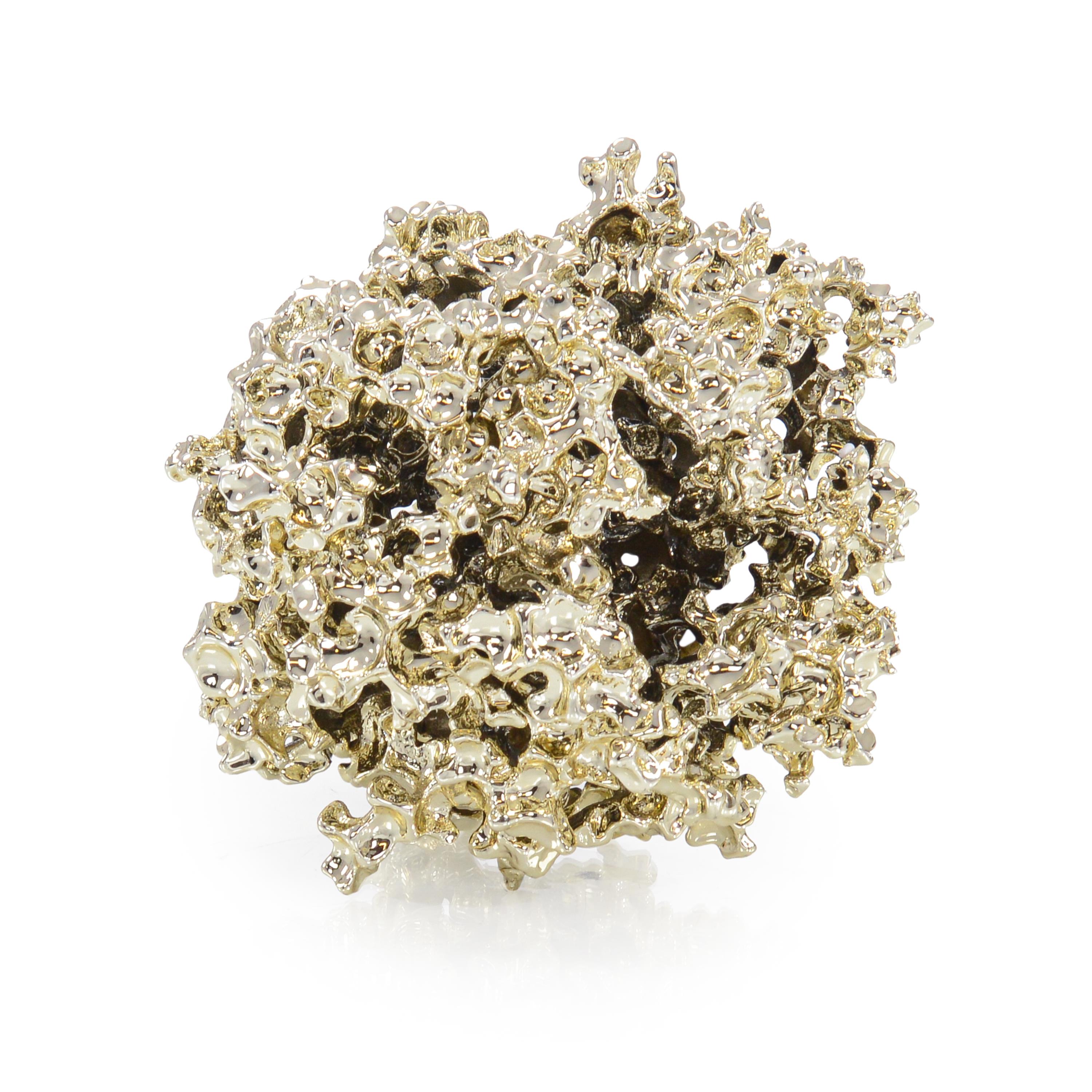 03-7"H X 7"W X 7"D ORGANIC OPULENCE SCUL