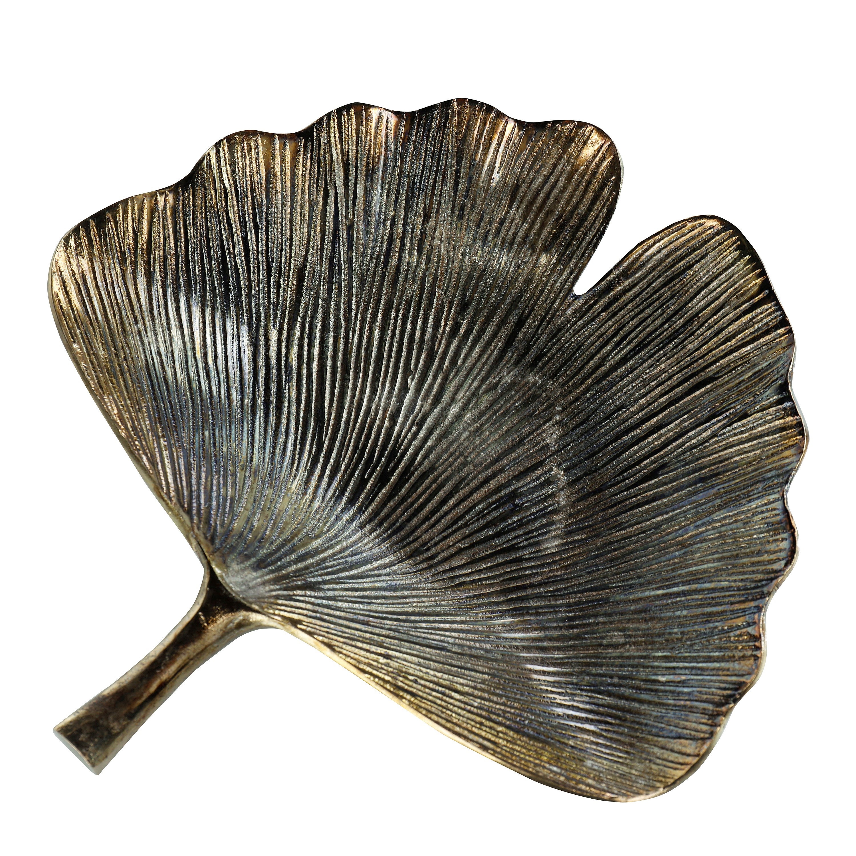 04-2.75H X 15.25W X 15D GINGKO LEAF BOWL