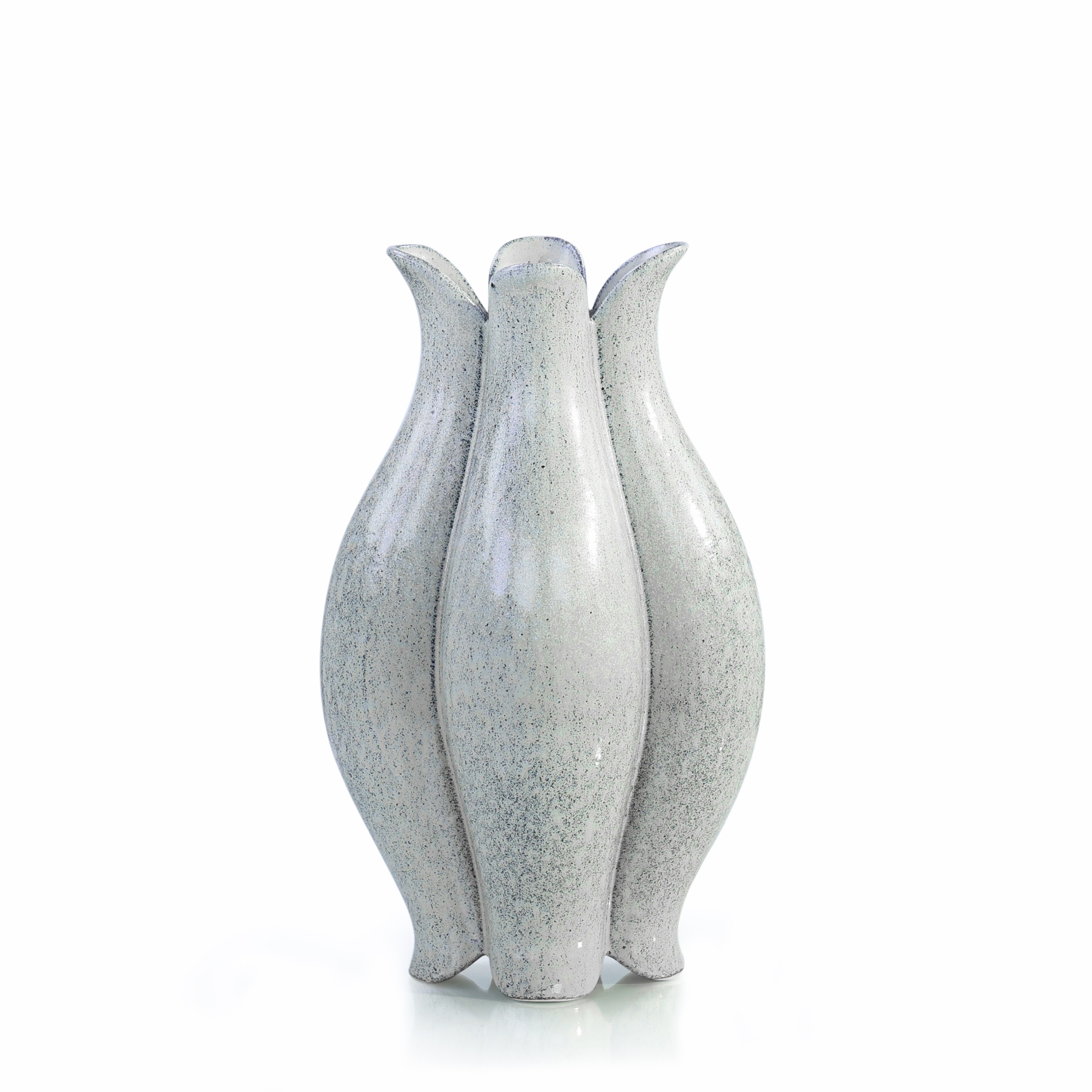 04-14Hx8.5Wx7D TULIP VASE SMALL