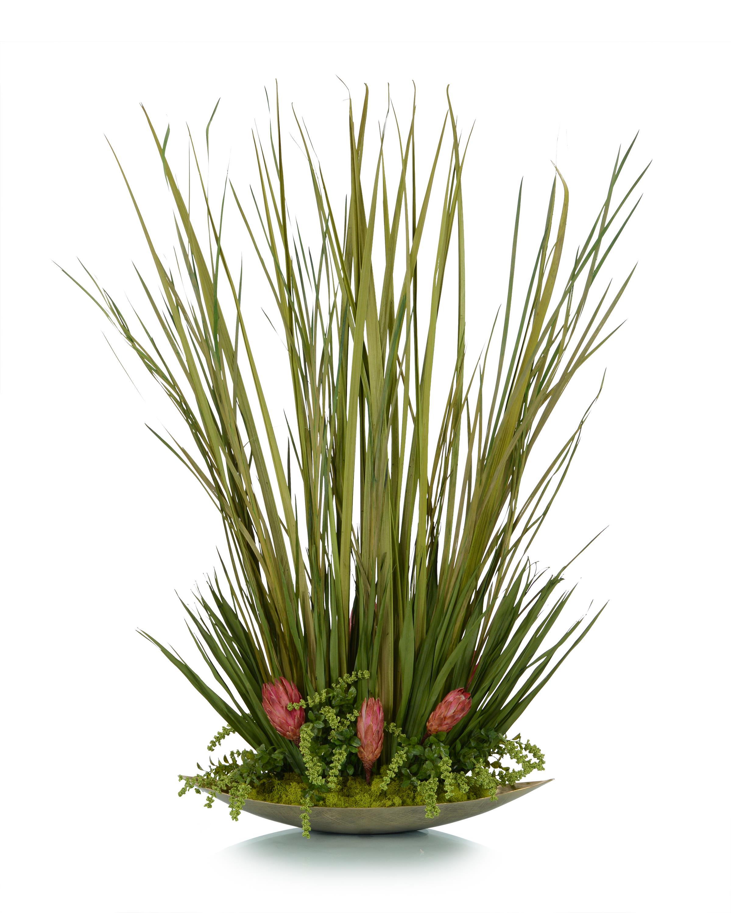 04-48"H X 32"W X 14"D TROPICAL GRASSES