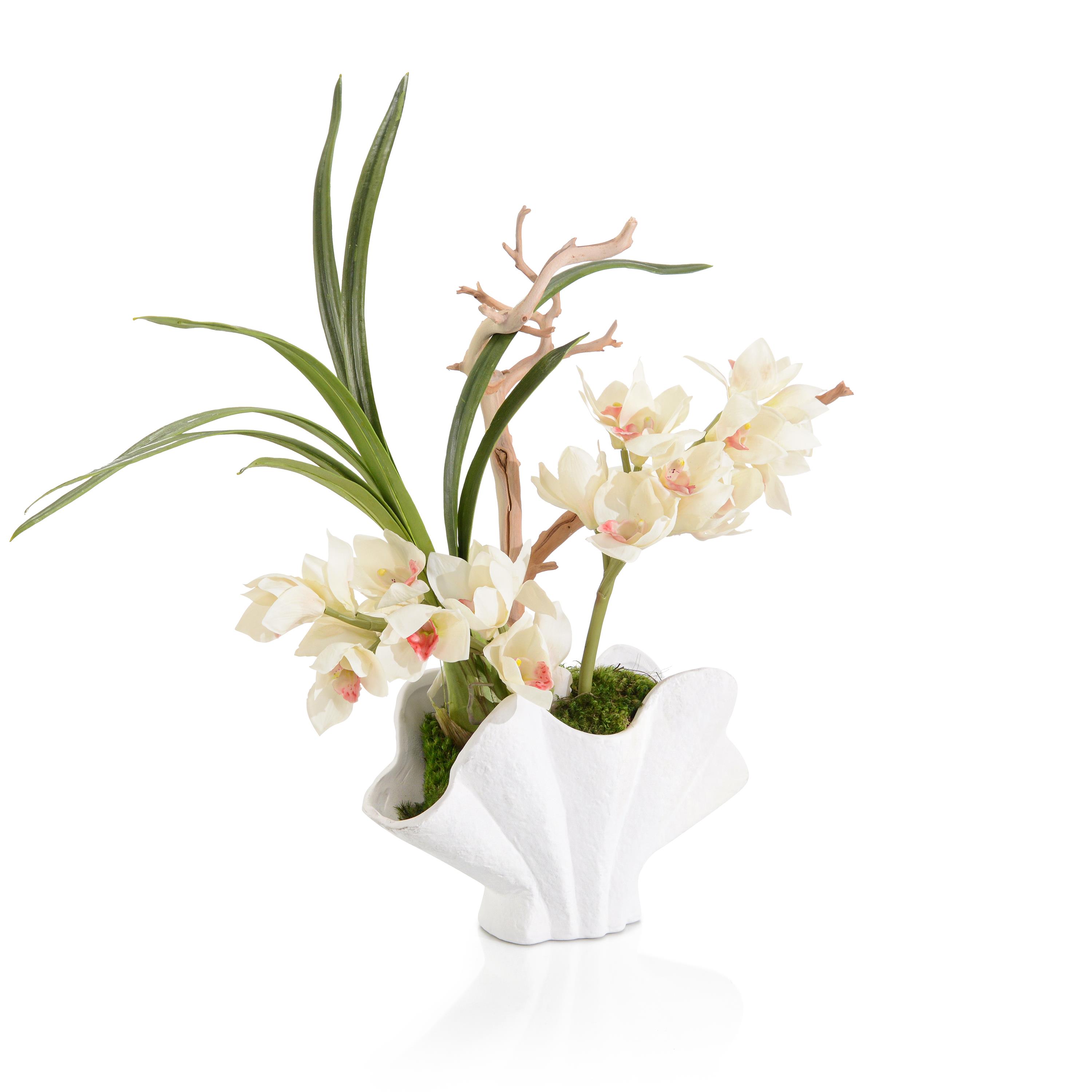 04-HD-27"H X 28"W X 8"D CYNBIDIUM DELIGH