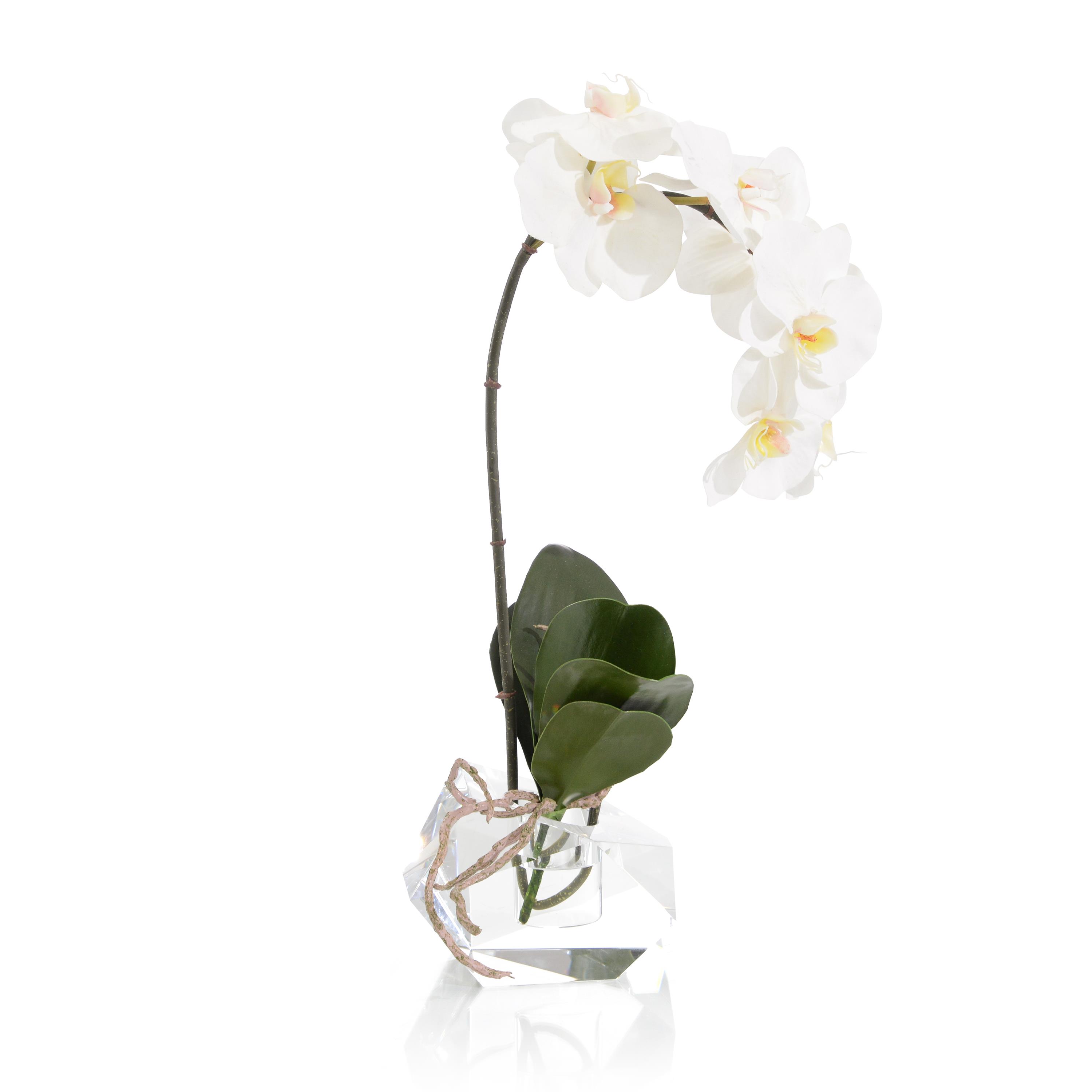 18"H X 8"W X 8"D REAL TOUCH ORCHID