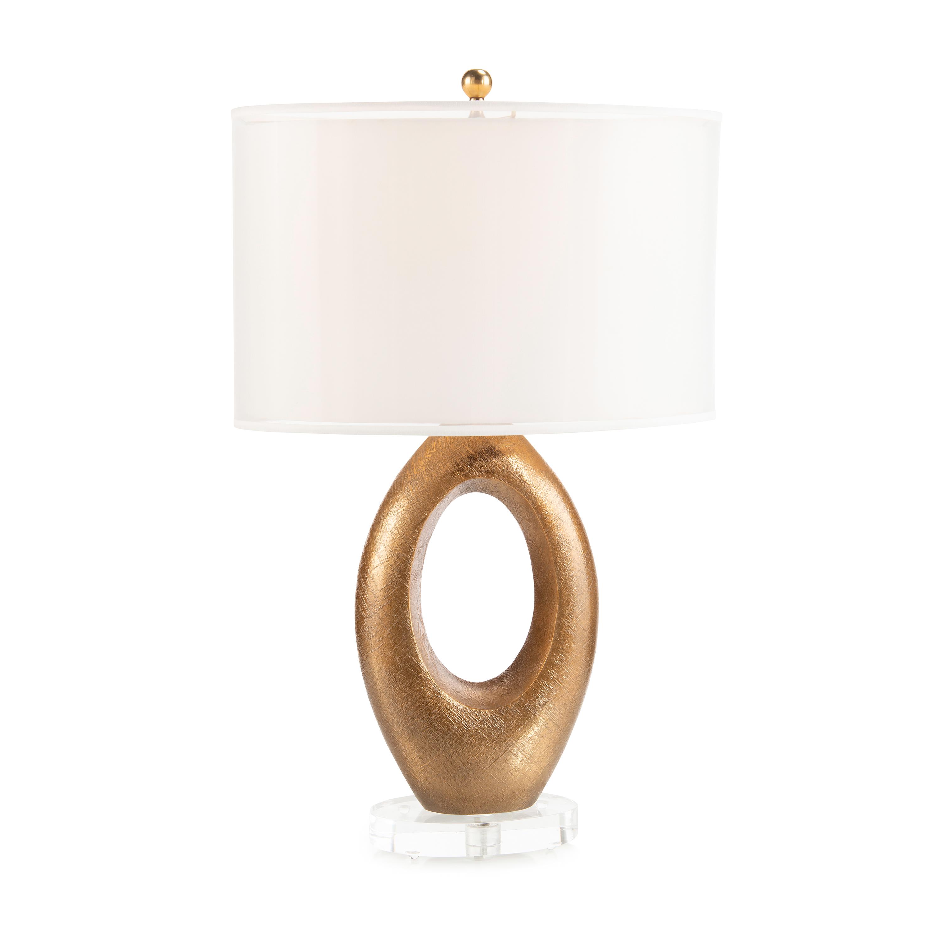 04-29"H OVAL TABLE LAMP