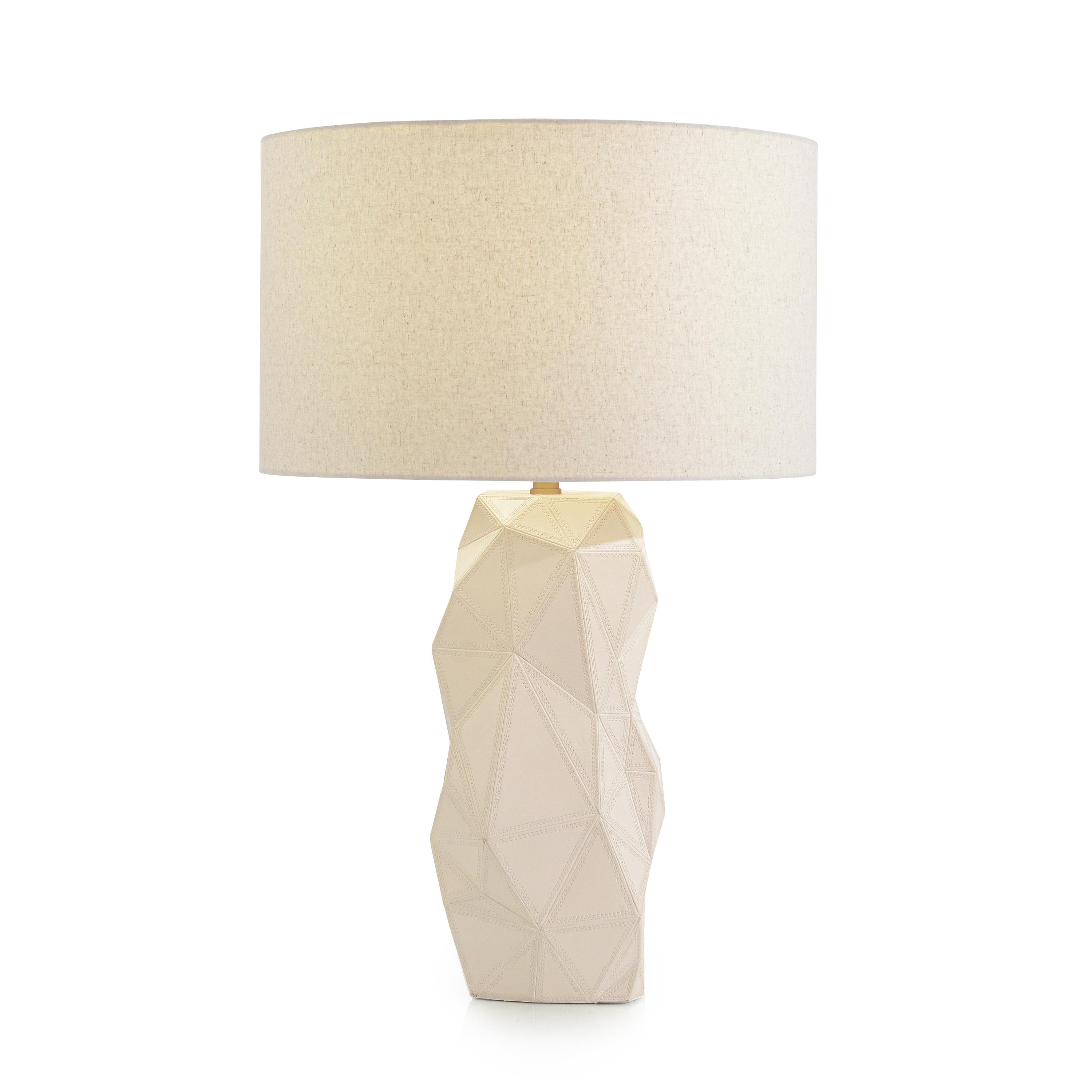 04-31"H POLYGON TABLE LAMP, SMALL