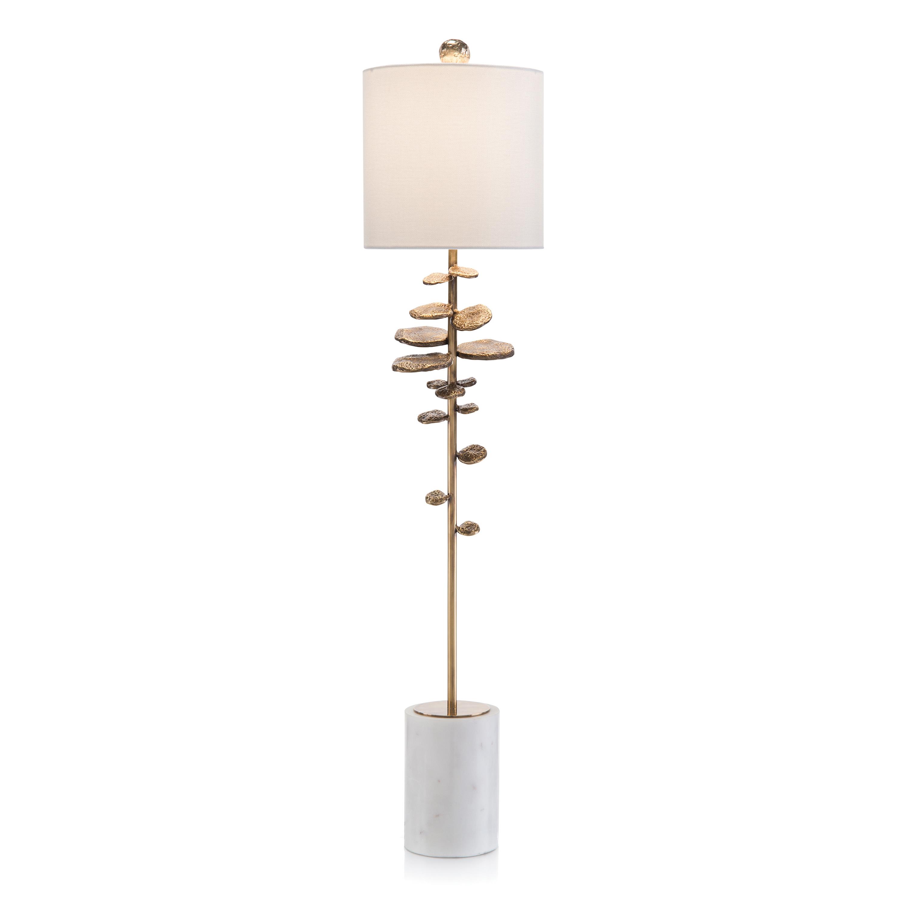 04-41.5"H BRASS TABLE LAMP