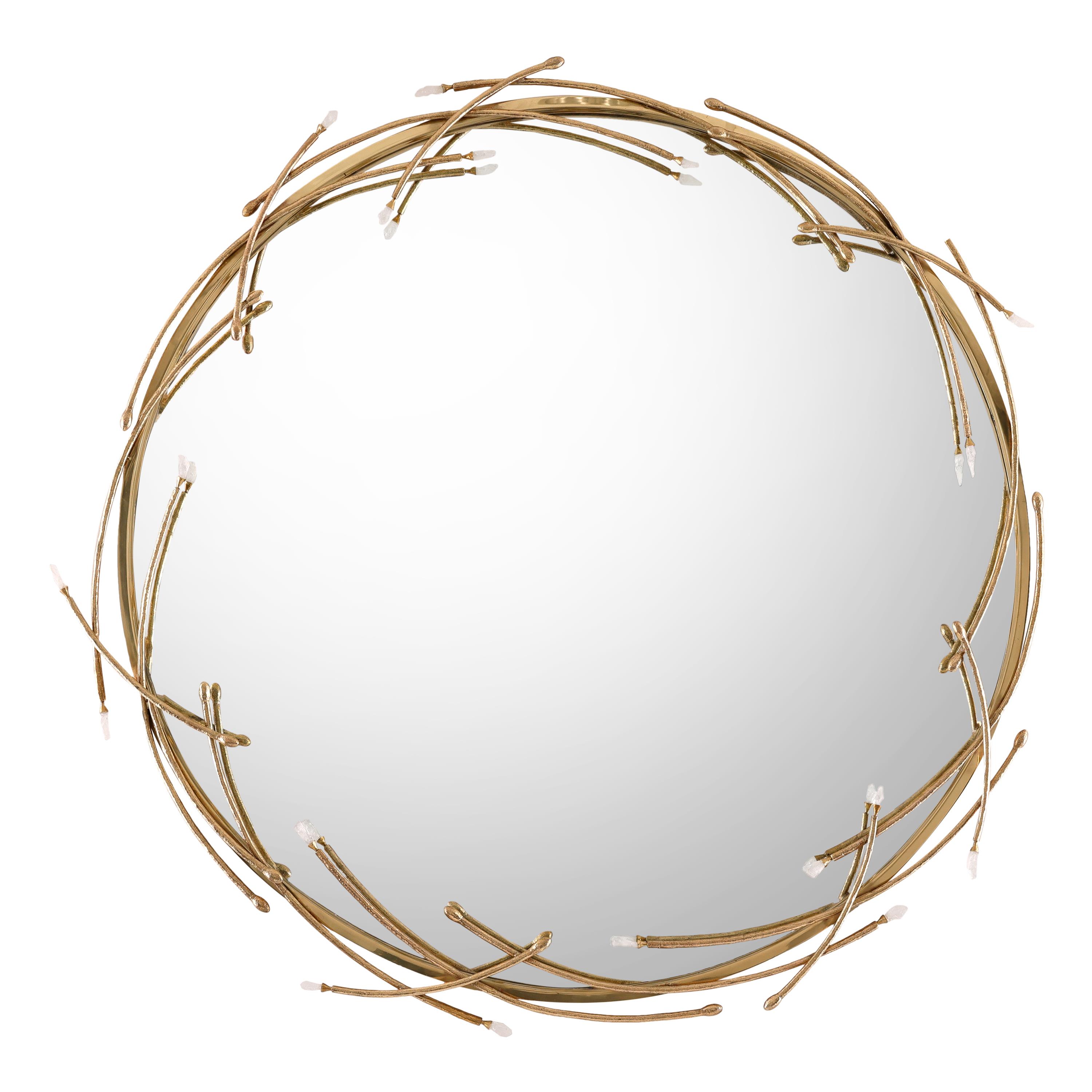 HS-58.5W X 58.5H X 3D ENTRATA MIRROR LG