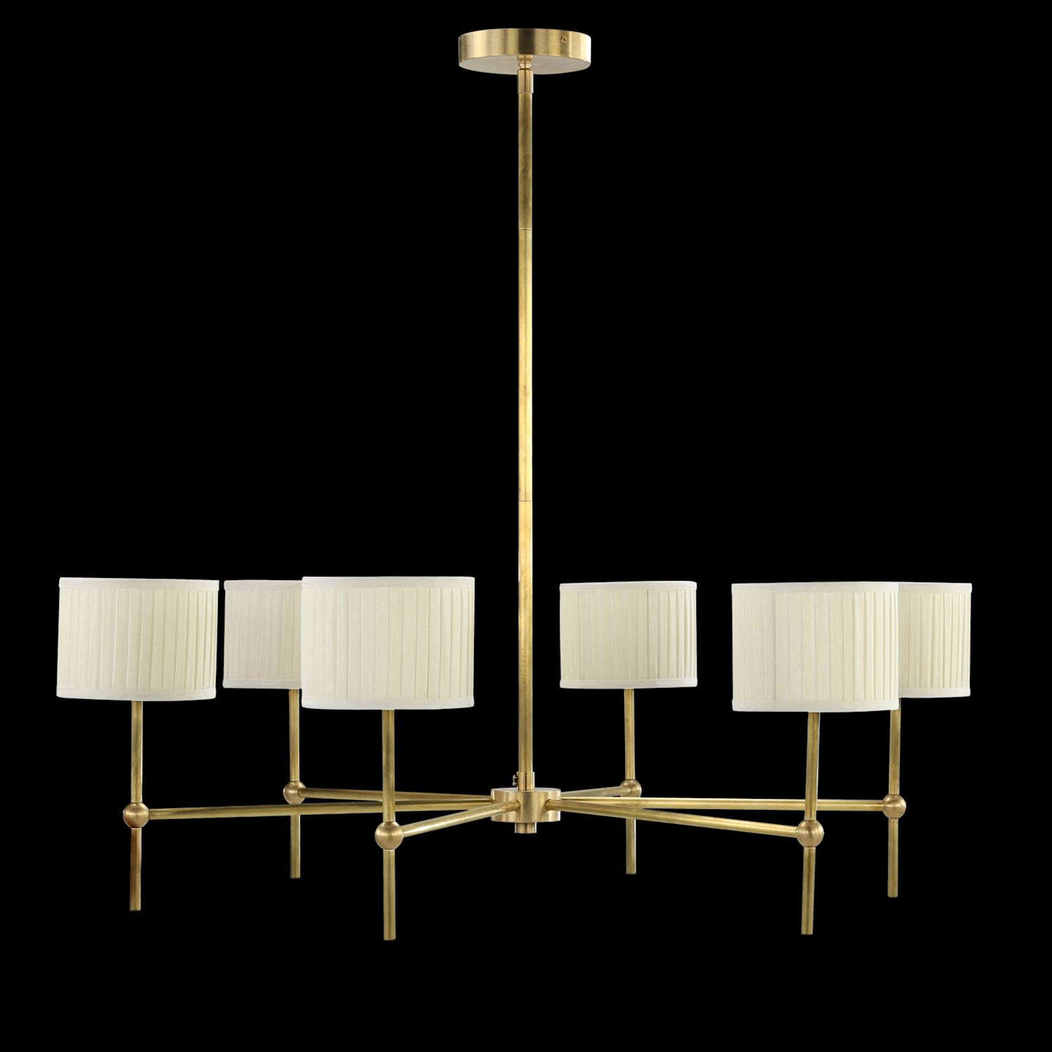 04-26Hx42Wx42D NOBLE 6LT CHANDELIER