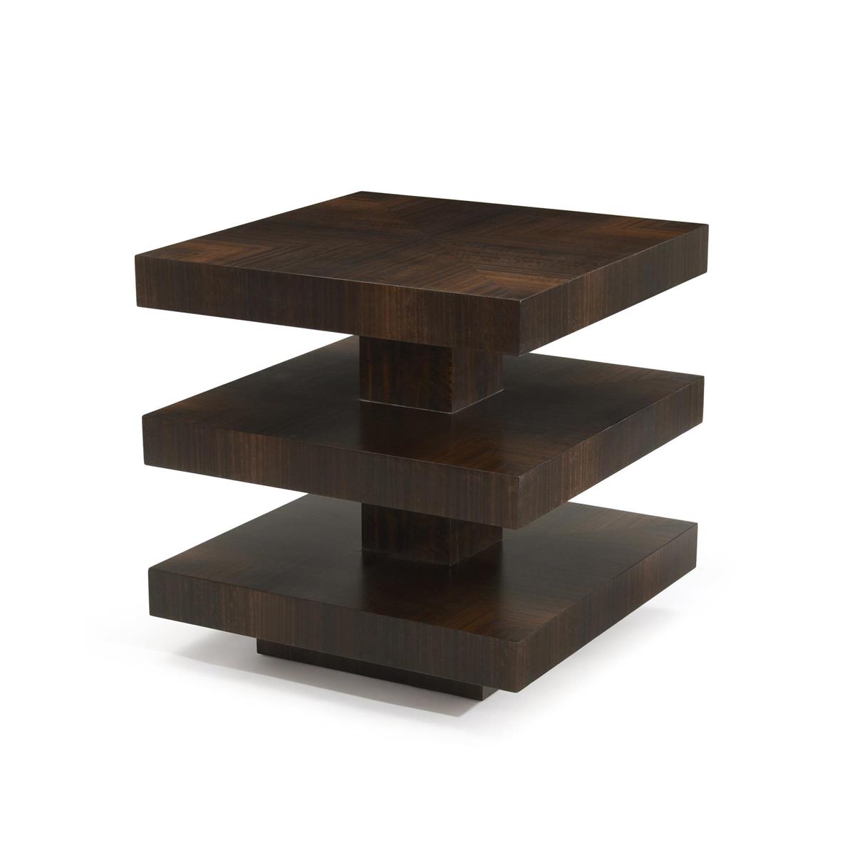 04-24"H X 24"W X 24"D CÉROU THREE-TIER E