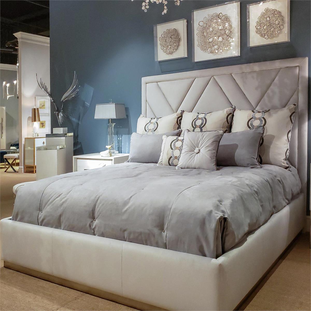 HD-70Hx85Wx85D LONDON KING BED
