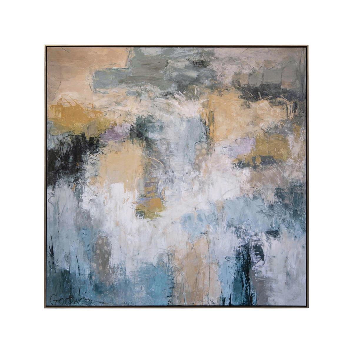 04-H-57"W X 57"H X 2"D SUSAN GODWIN'S CA