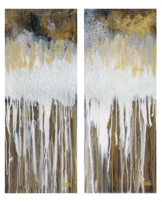 H-26Wx68Hx2D MARY HONG'S HARVEST SKY II