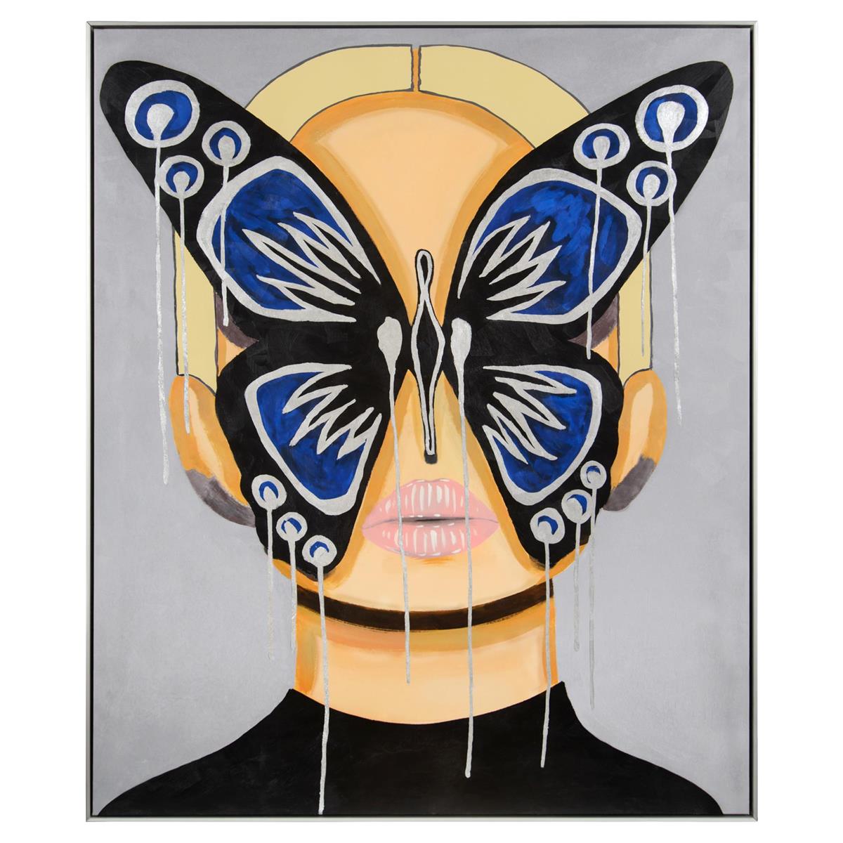 04-57"W X 69"H X 2"D BEAU JONES’ METAMOR