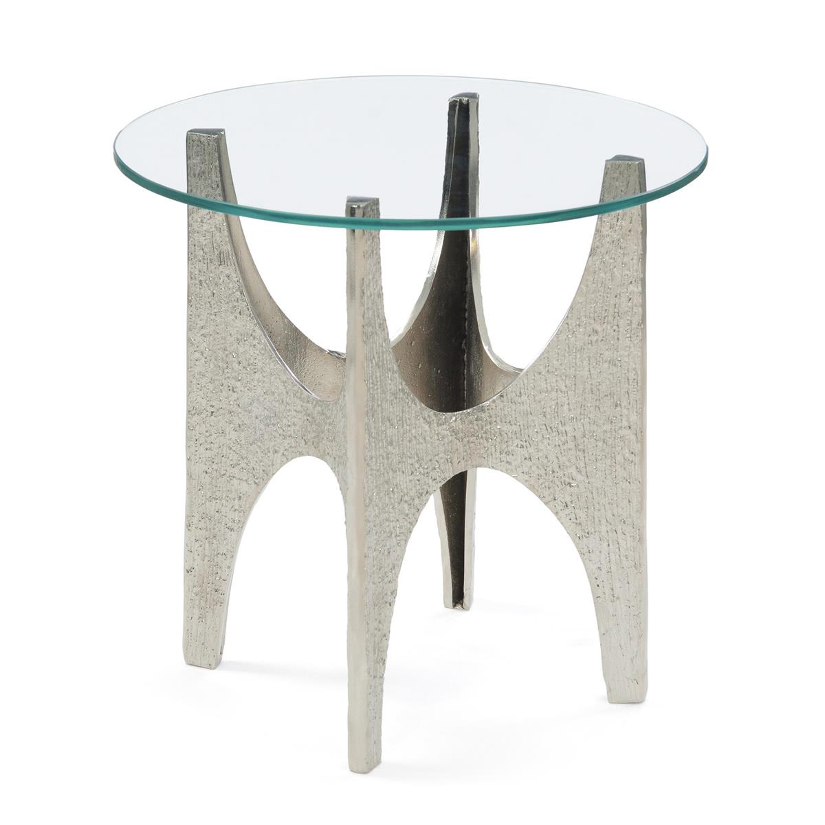 04-20"H X 19.5"W X 1"D ARC END TABLE