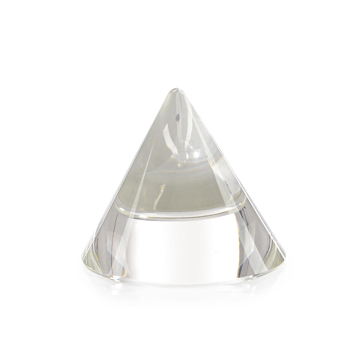 04-5"H X 6"W X 6"D ROUNDED PRISM SCULPTU