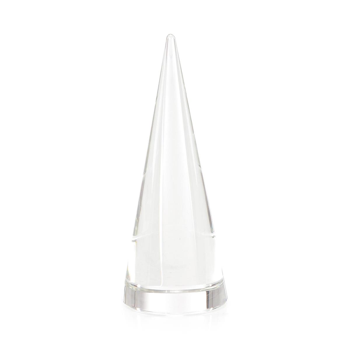 04-10"H X 4"W X 4"D ROUNDED PRISM SCULPT