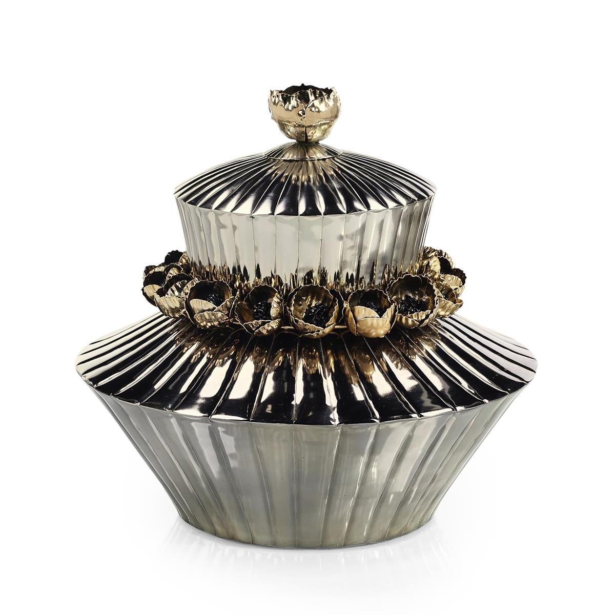 04-14.5Hx15.5Wx15.5D COQUELICOT LG BKN