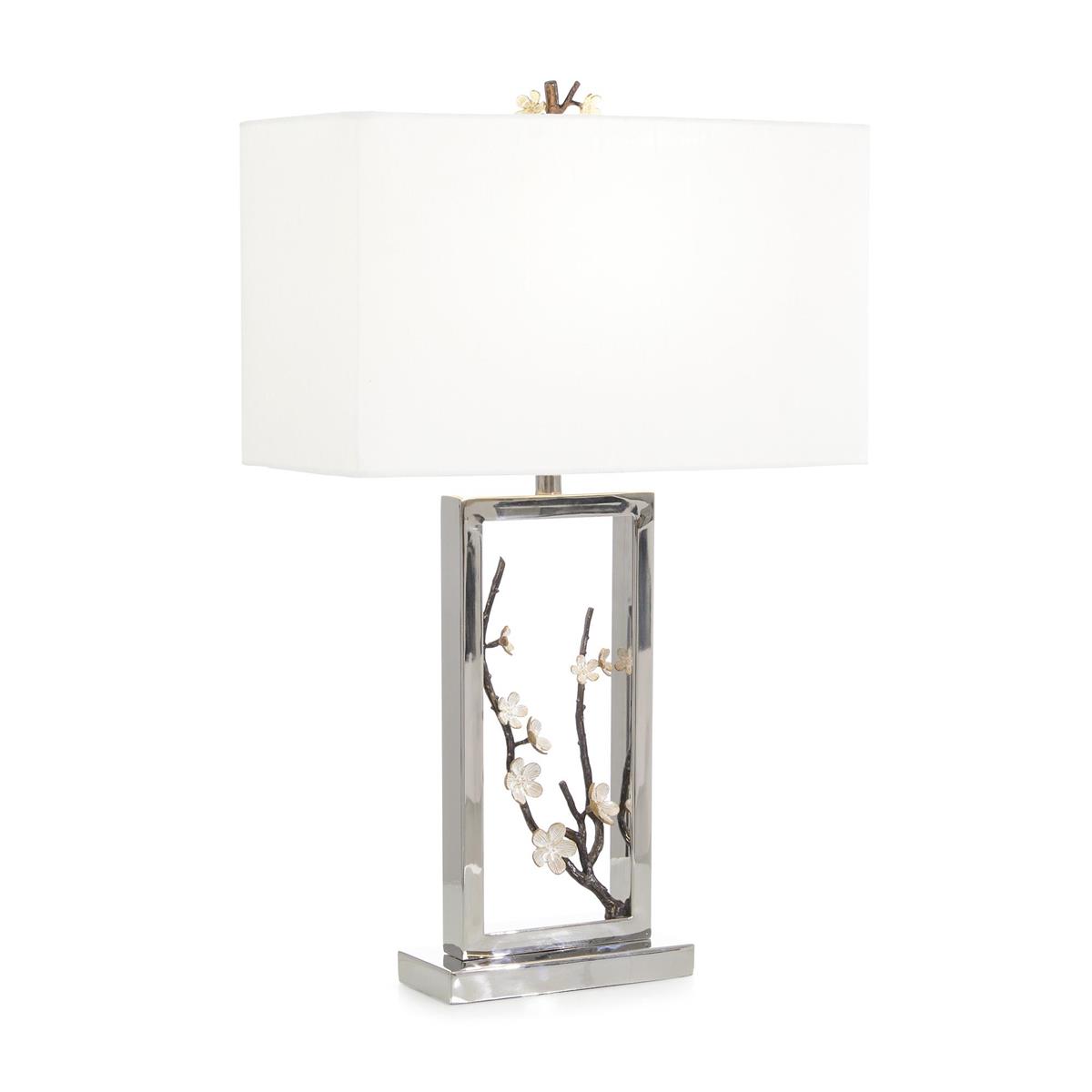 HS-30.5"H FLORAL TABLE LAMP