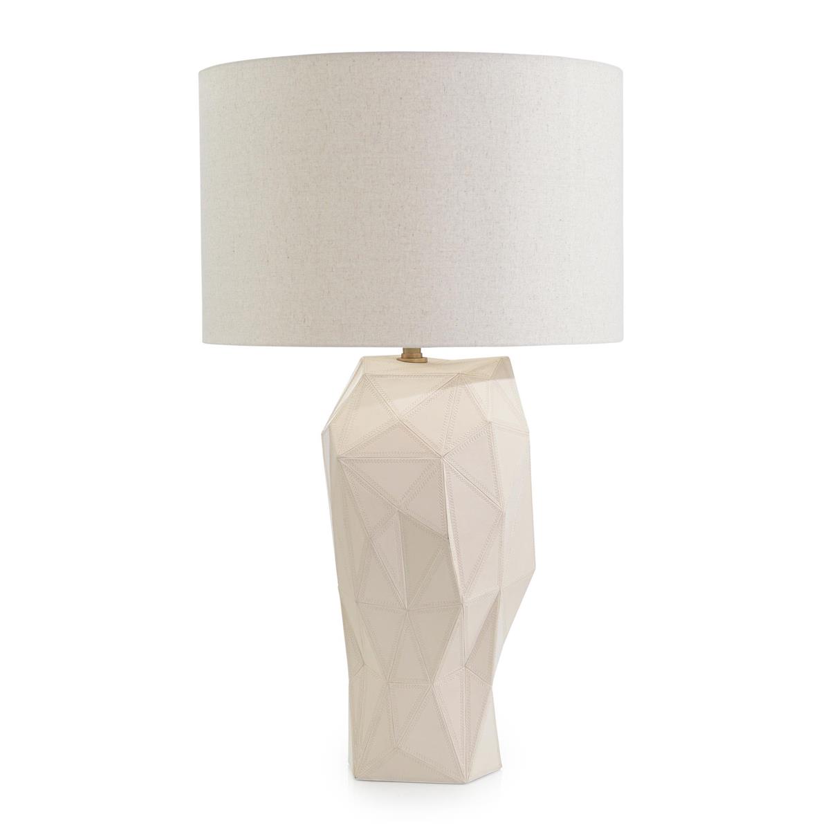 04-38"H POLYGON TABLE LAMP, LARGE