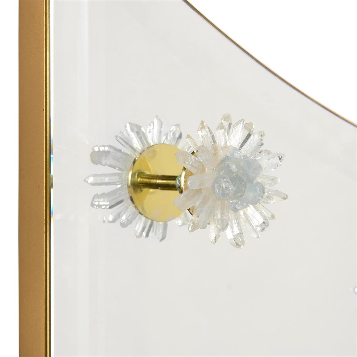 03-HS-32"W X 60"H X 3.5"D CRESCENT MIRRO