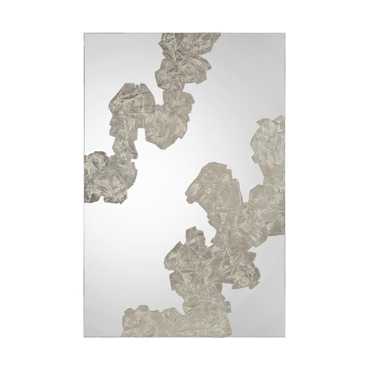 HD-44Wx68Hx2.25D NUVOLE SILVER MIRROR