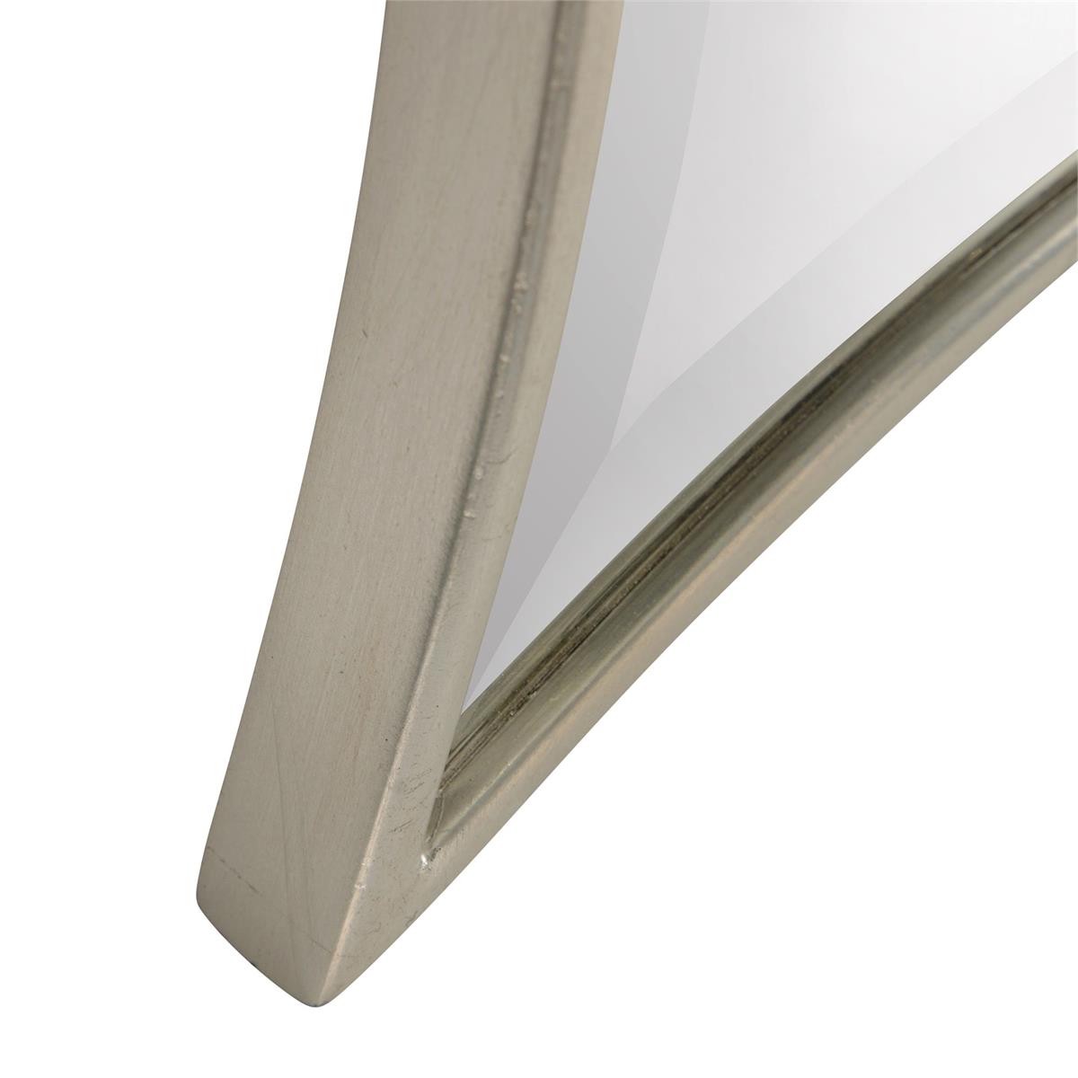 01-HS-46.25Wx32.5Hx2D SILVER NAMI MIRROR