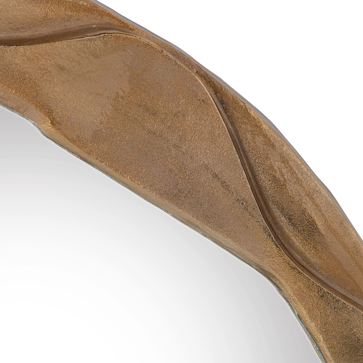 54Wx54Hx2D ROUND RUGA MIRROR LG GOLD