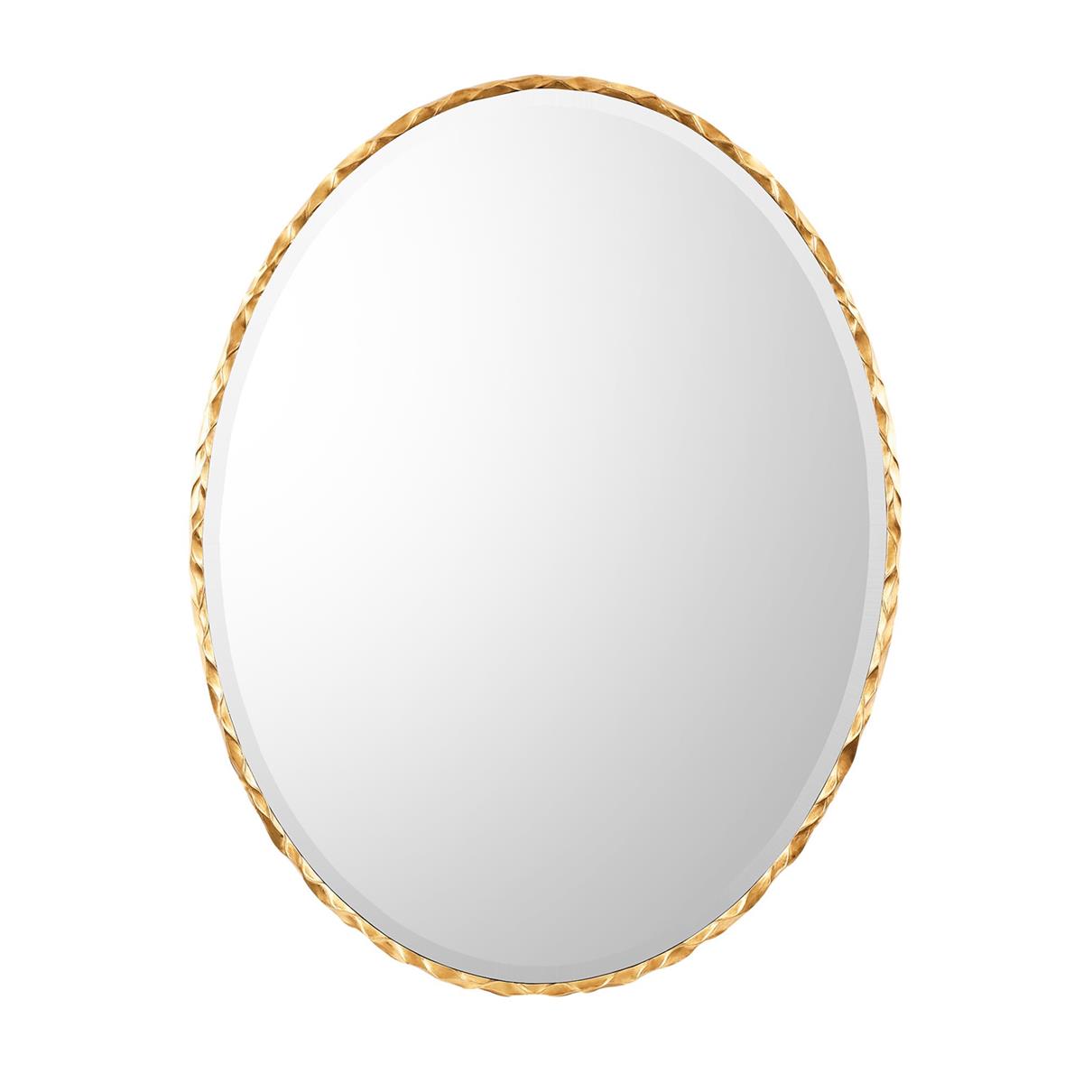 54Wx68.5Hx5.5D GILDED LOOP MIRROR