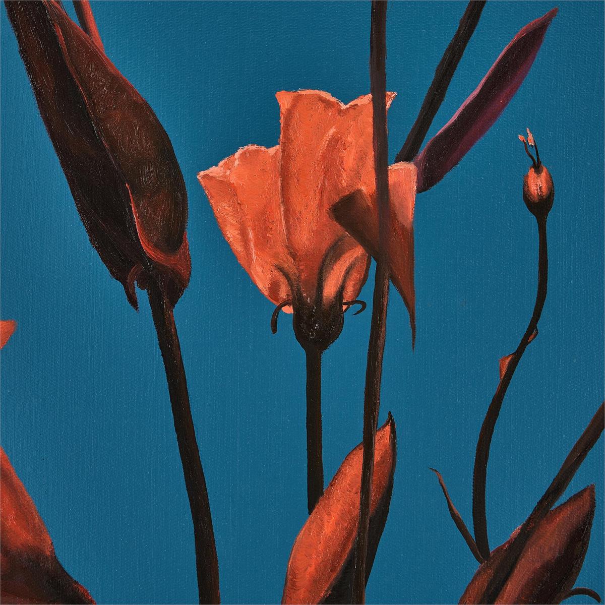 37.5Wx41.5Hx2D TENG FEI'S SUNSET BLOOMS