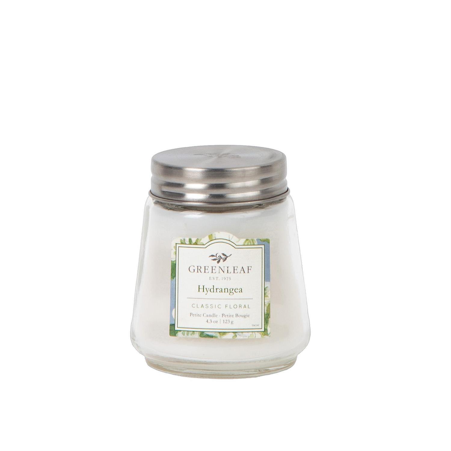 Greenleaf Wholesale | Hydrangea Petite Candle | OneCoast