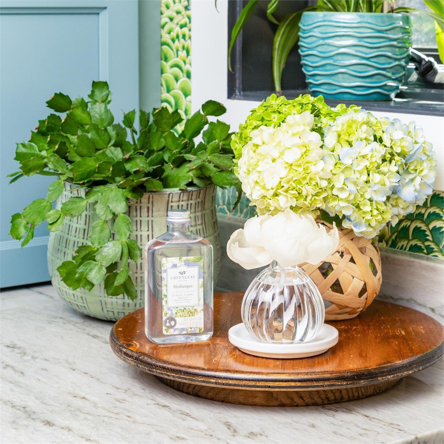 Greenleaf Wholesale | Hydrangea Reed Diffuser Oil | OneCoast