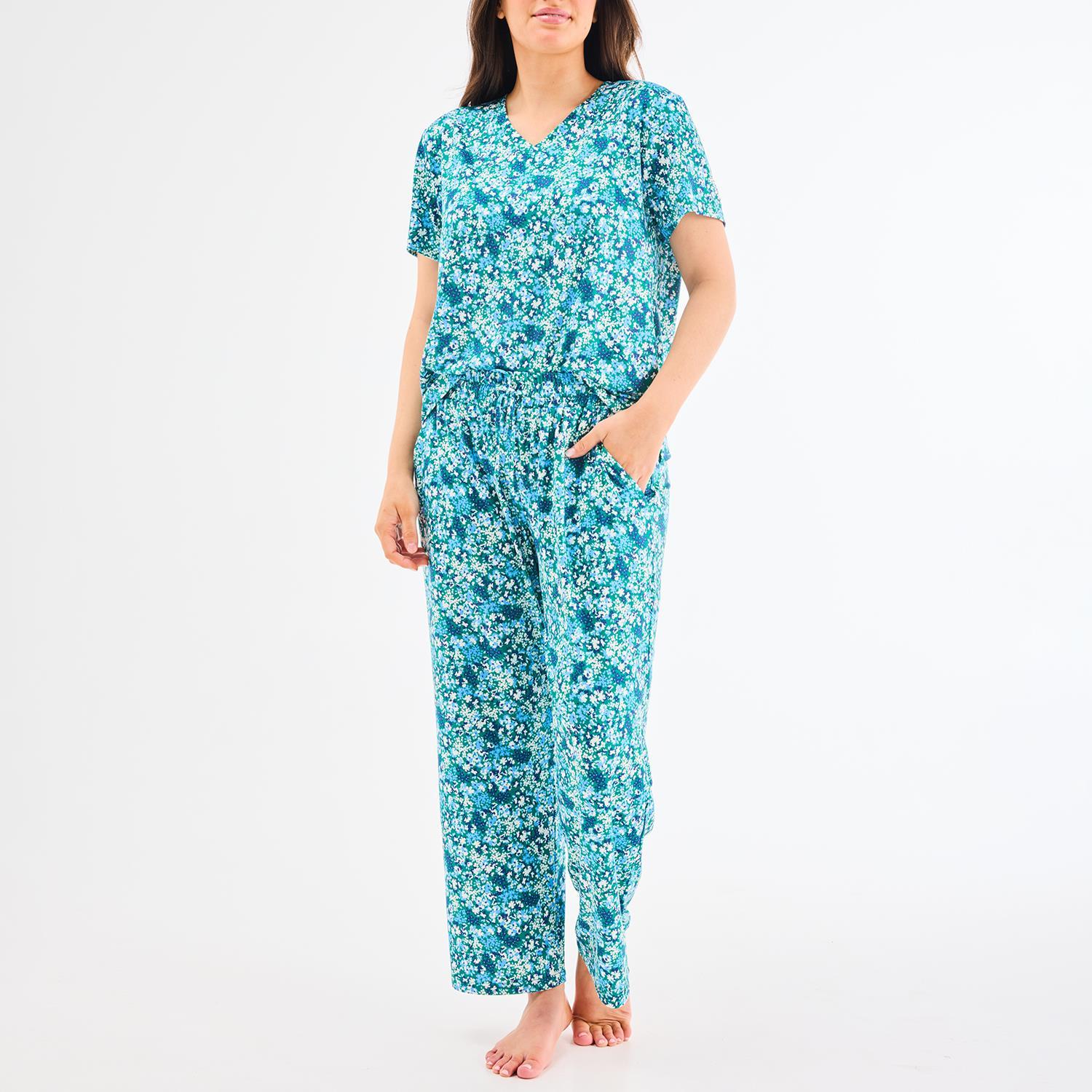 Mary Square Wholesale | Pant Set Alli Day Dreaming Blue PK S-L | OneCoast