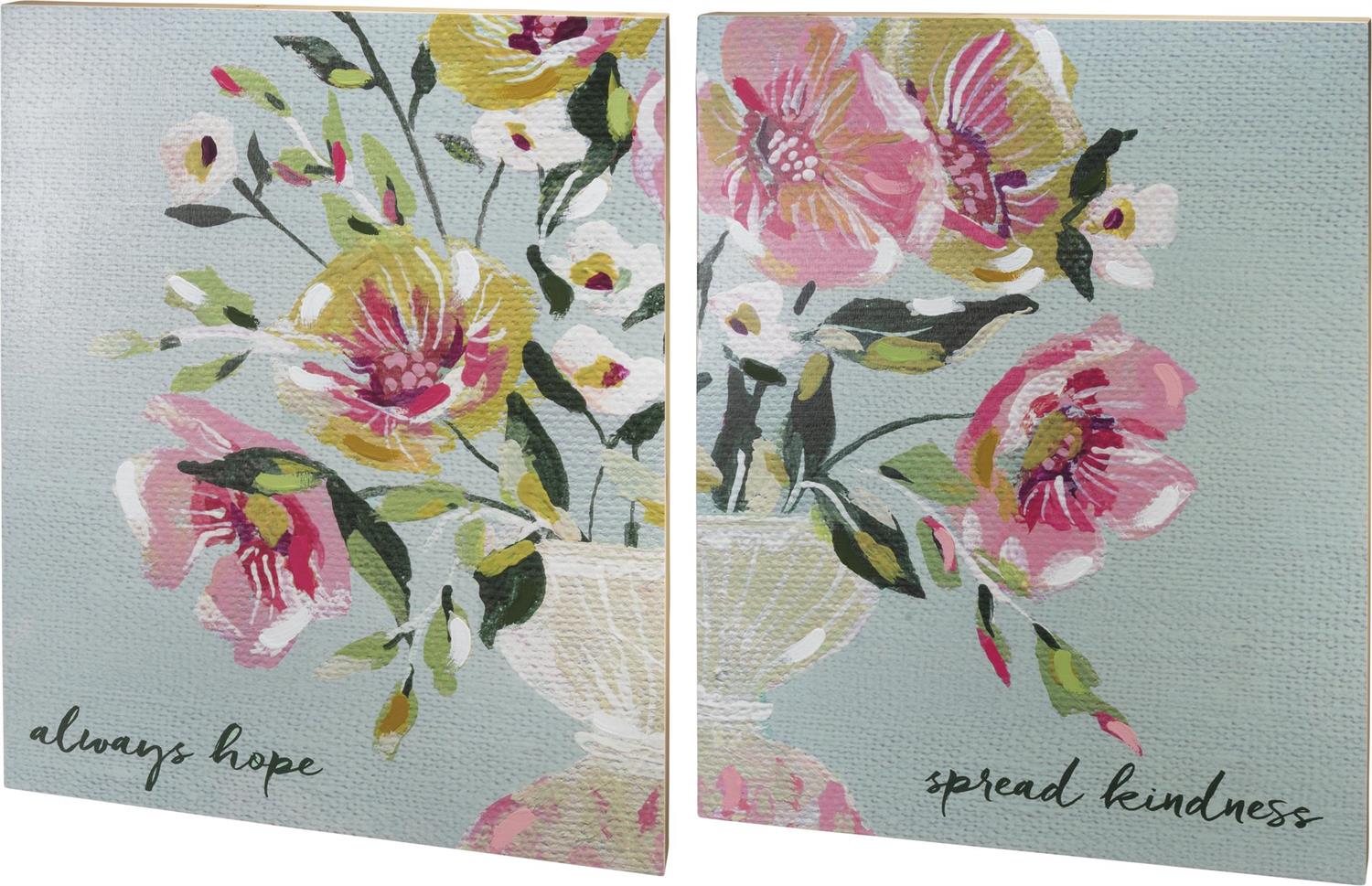 Primitives By Kathy Wholesale | Always Hope Spread Kindness Box Sign ...