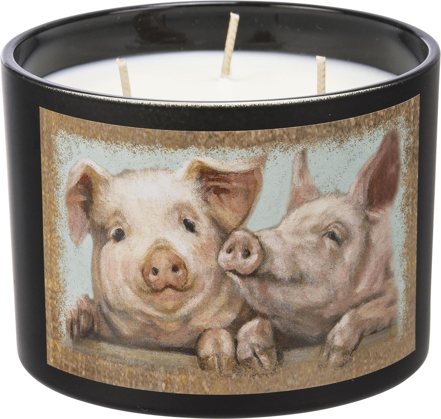 Primitives By Kathy Wholesale | Pigs Candle | OneCoast