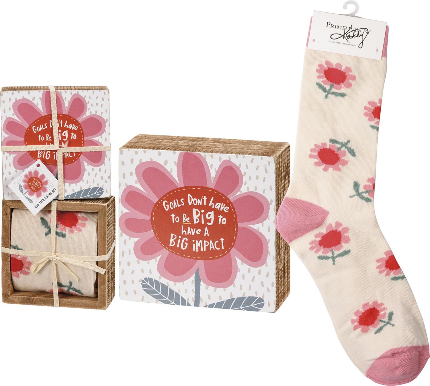 Primitives By Kathy Wholesale | A Big Impact Box Sign And Sock Set ...