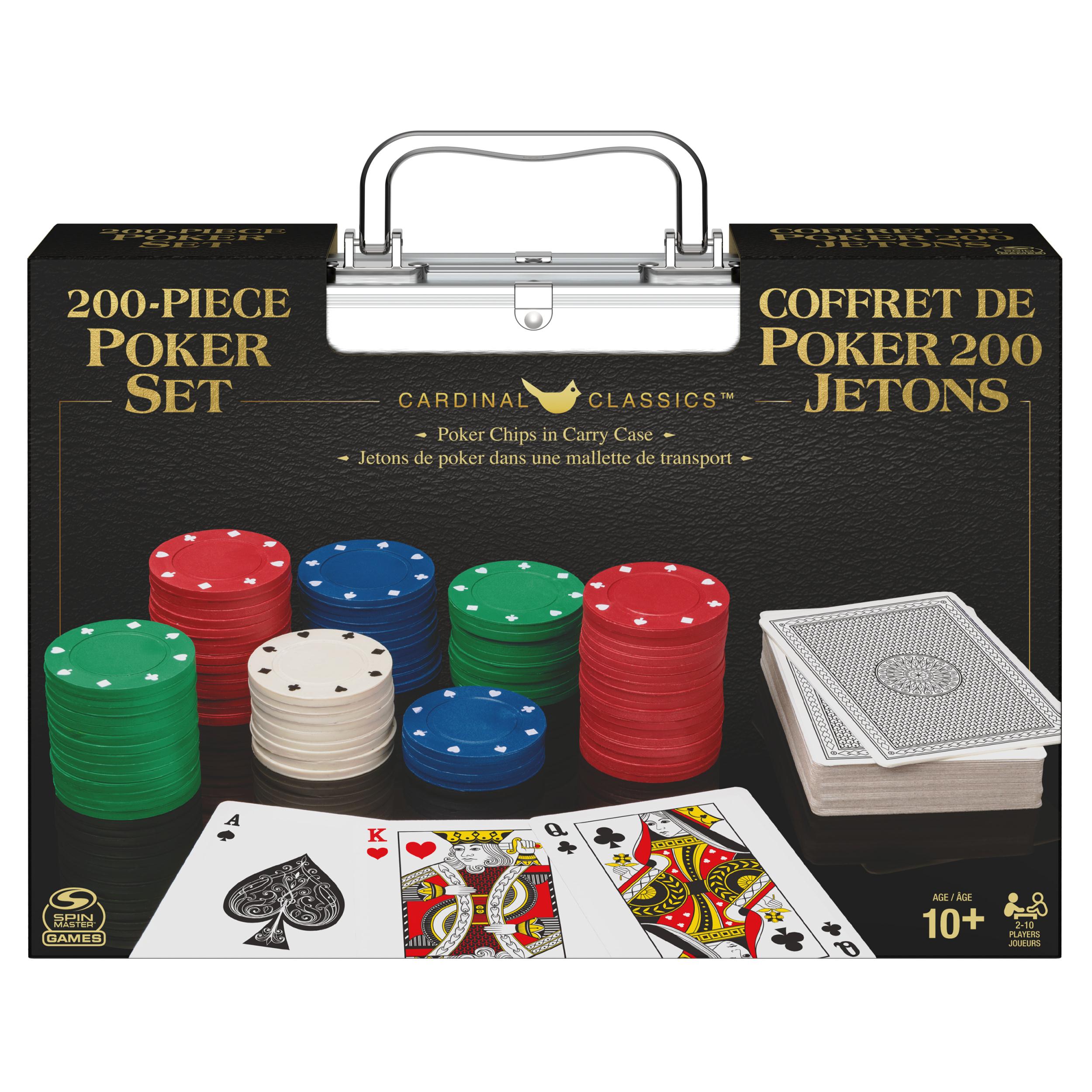 CARDINAL CLASSICS 200pc Poker Set